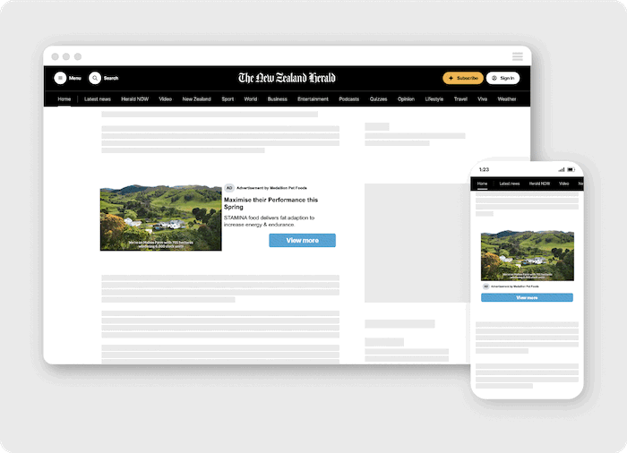 Native Video - Advertise with NZME